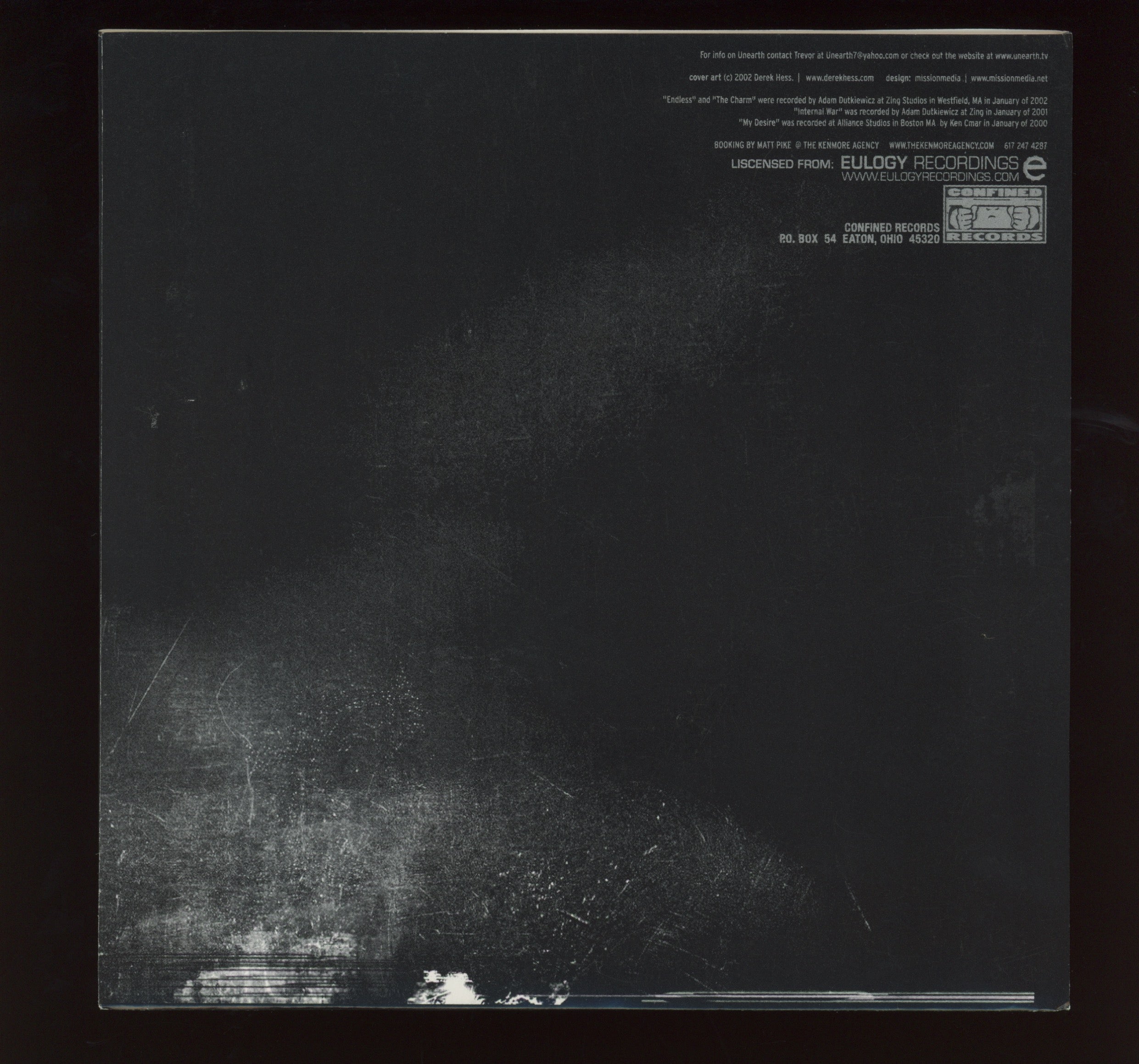 Unearth - Endless / My Desire on Confined Red Translucent 7"