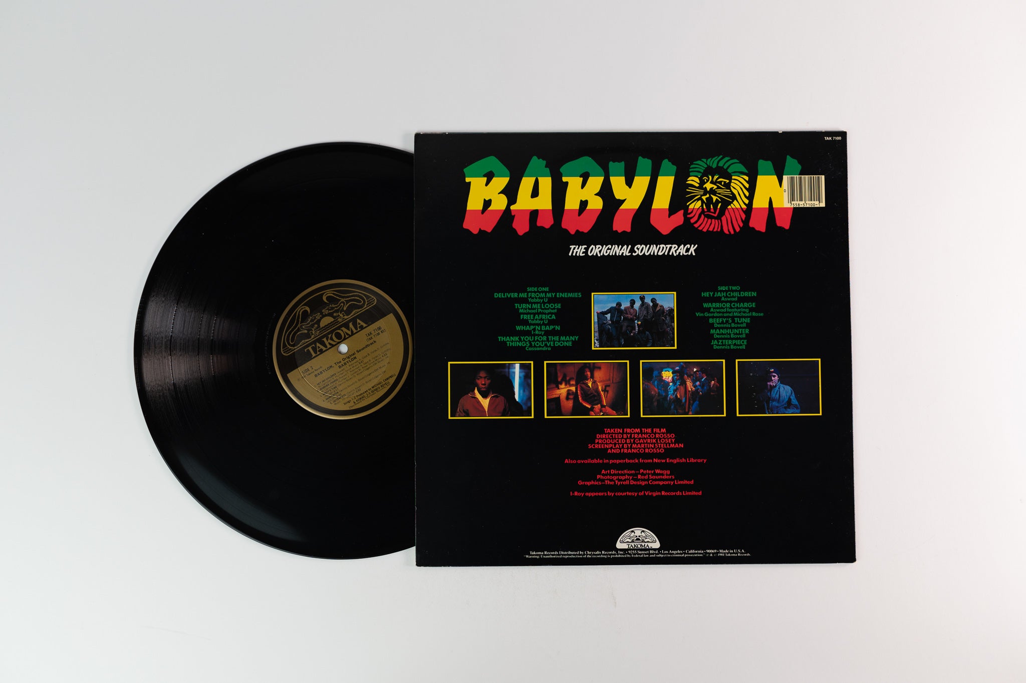 Various - Babylon (The Original Soundtrack) on Takoma
