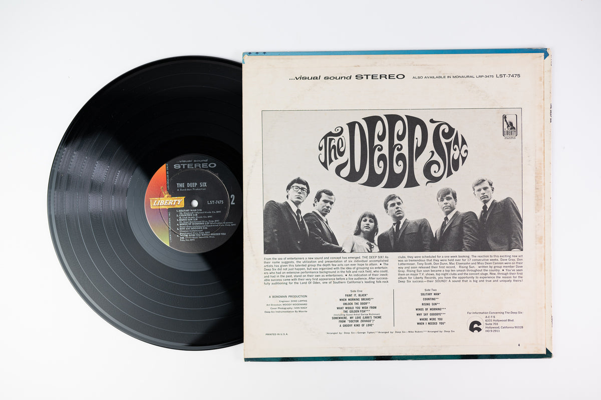 The Deep Six - The Deep Six on Liberty Stereo – Plaid Room Records
