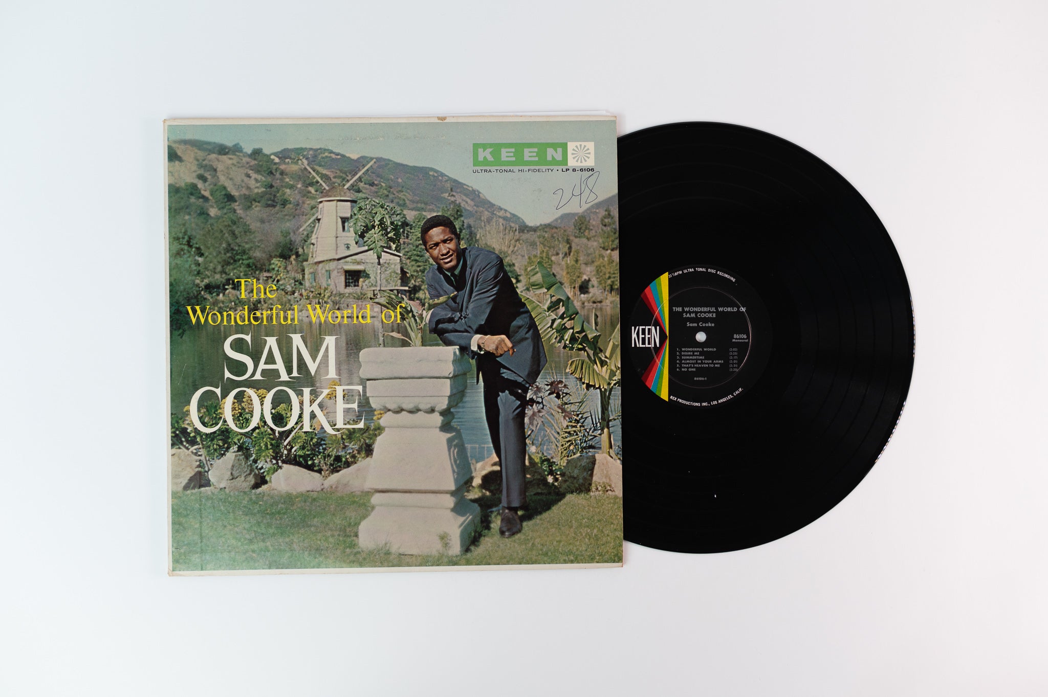 Sam Cooke - The Wonderful World Of Sam Cooke on Keen Mono
