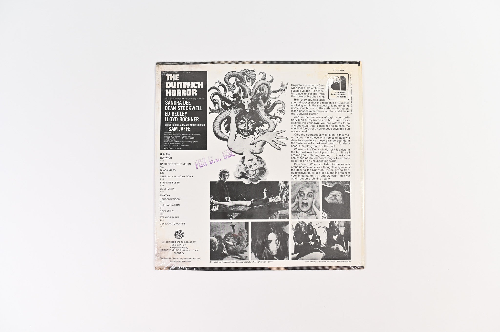Les Baxter The Dunwich Horror Original Soundtrack On American Intern