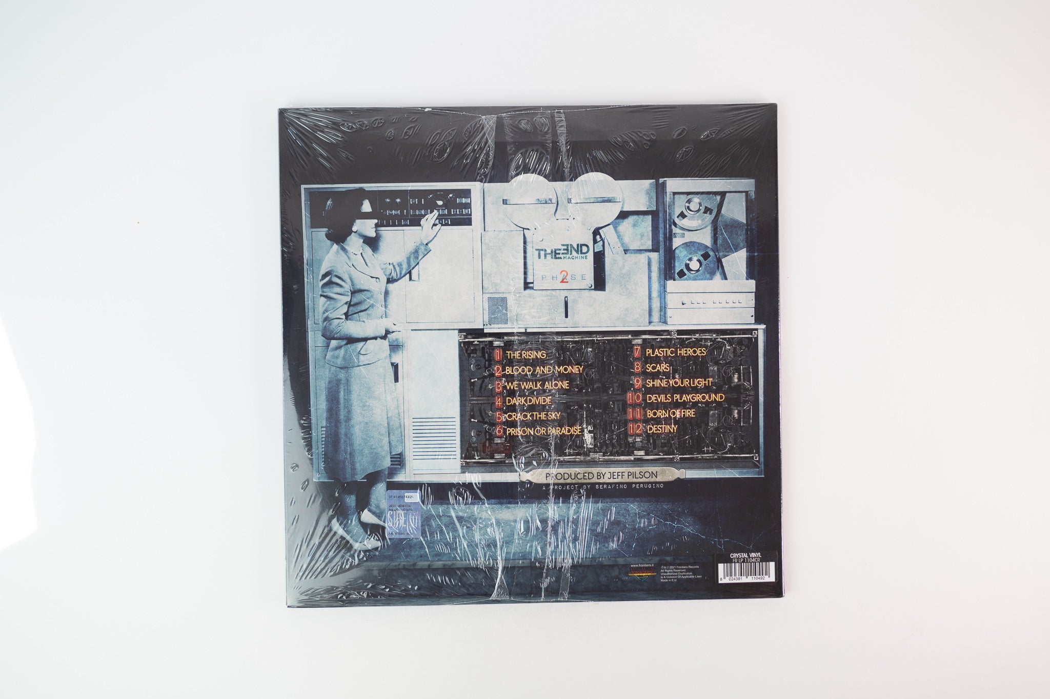 The End Machine - Phase2 on Frontiers Music SRL Limited Crystal Vinyl