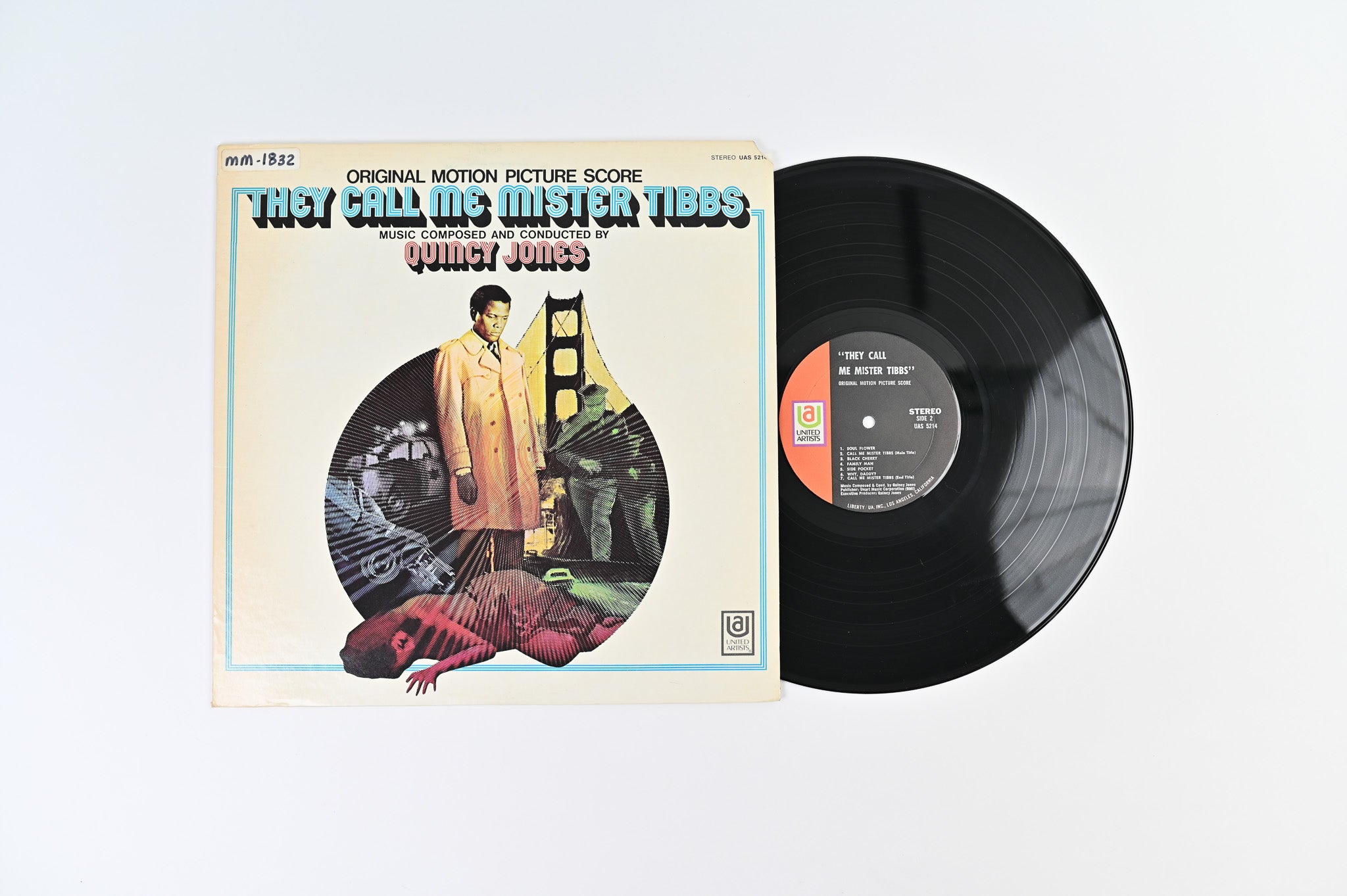 Quincy Jones - They Call Me Mister Tibbs on United Artists