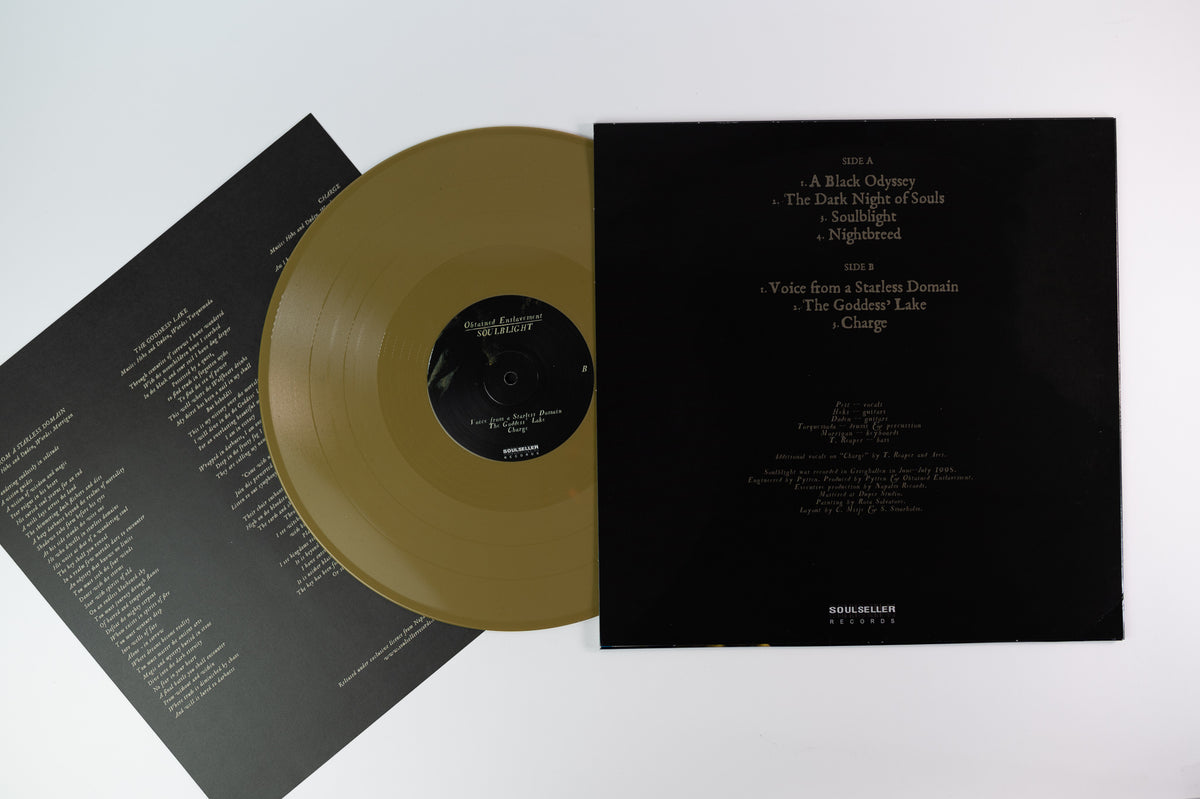 Obtained Enslavement - Soulblight on Soulseller - Gold Vinyl – Plaid ...
