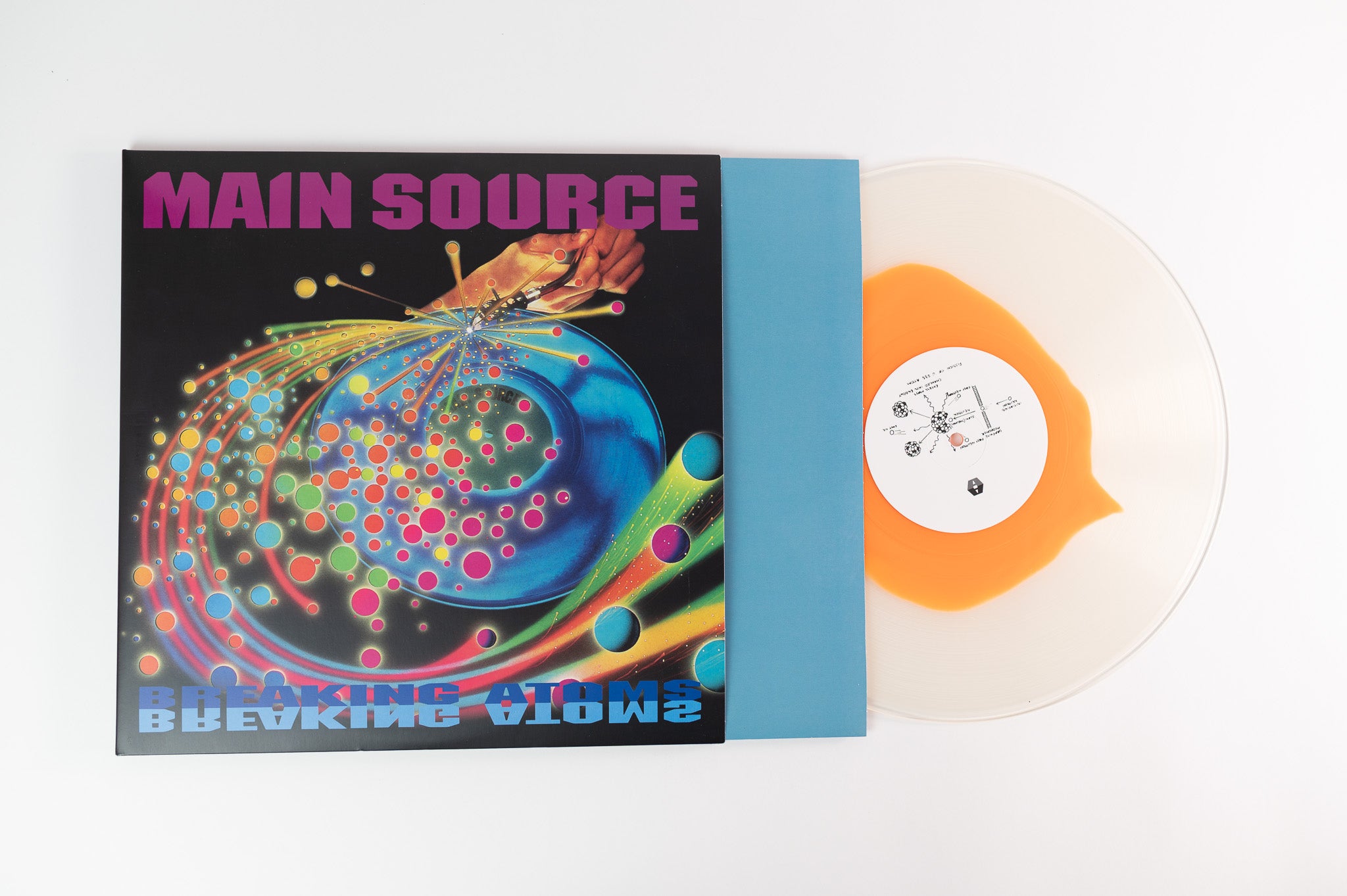 Main Source - Breaking Atoms Vinyl Me Please Orange in Clear Reissue