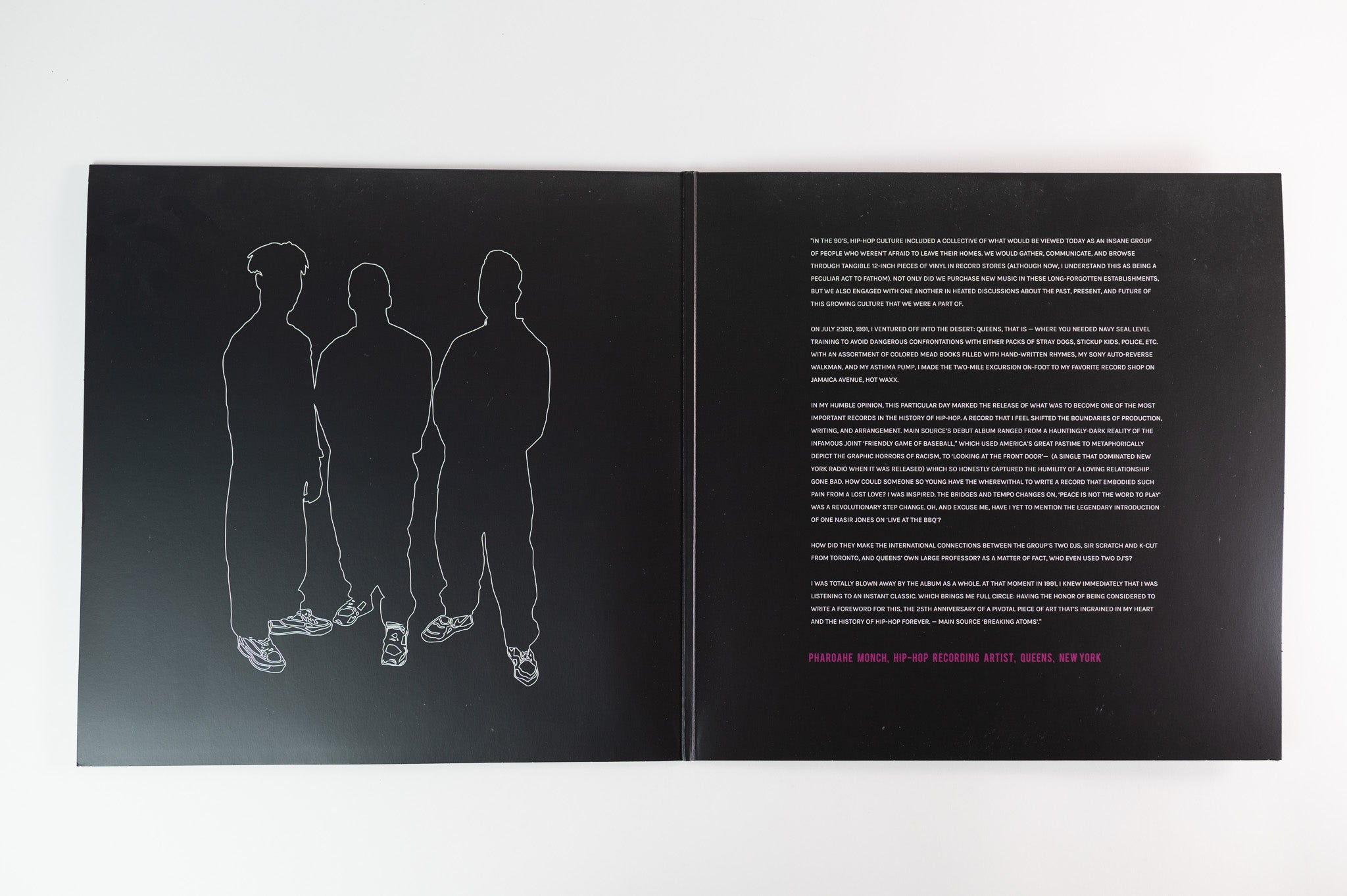 Main Source - Breaking Atoms Vinyl Me Please Orange in Clear Reissue