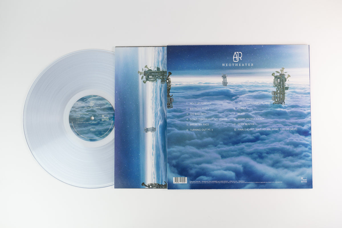 AJR - Neotheater on BMG Limited Clear Vinyl – Plaid Room Records