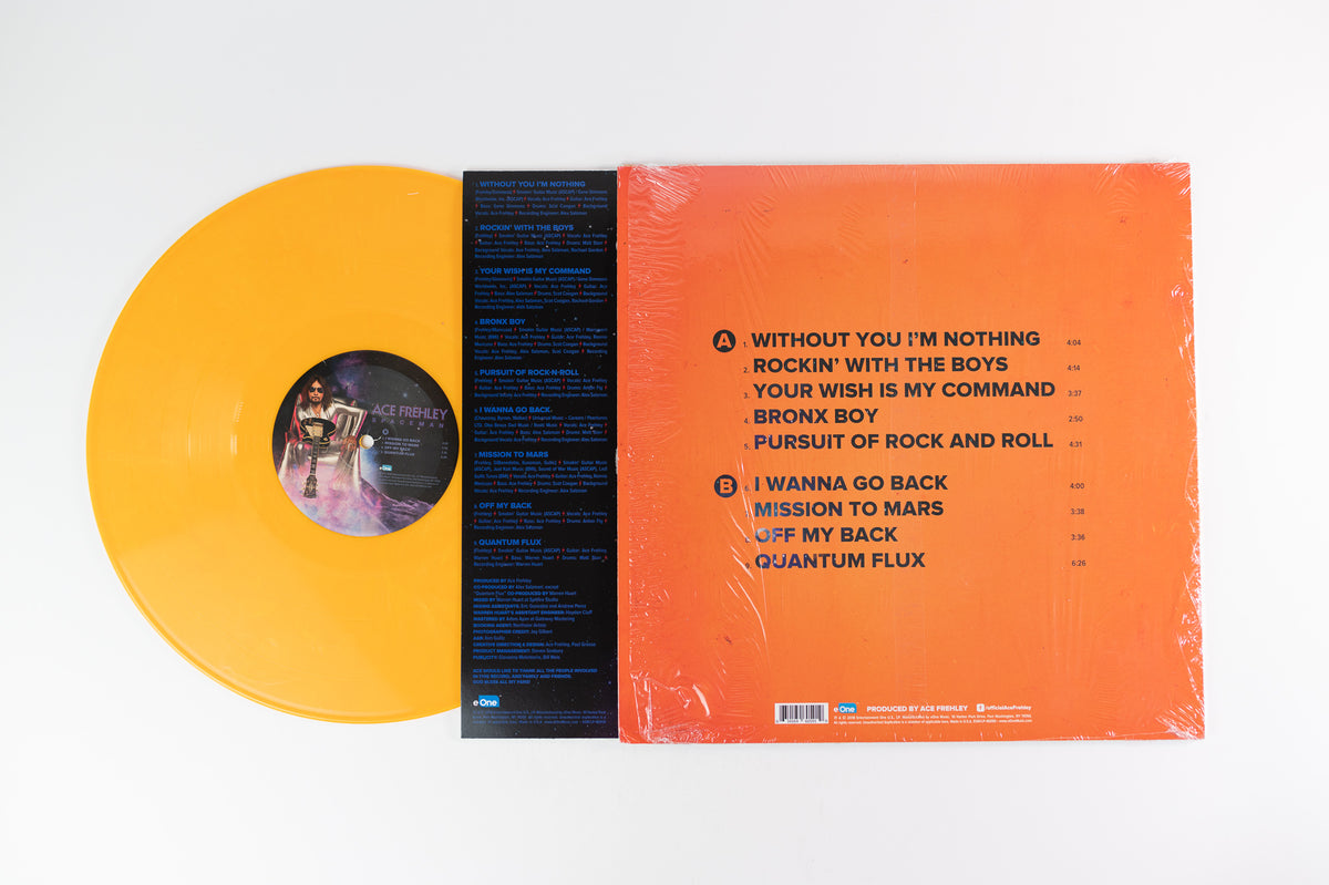 Ace Frehley - Spaceman on eOne - Orange Vinyl – Plaid Room Records