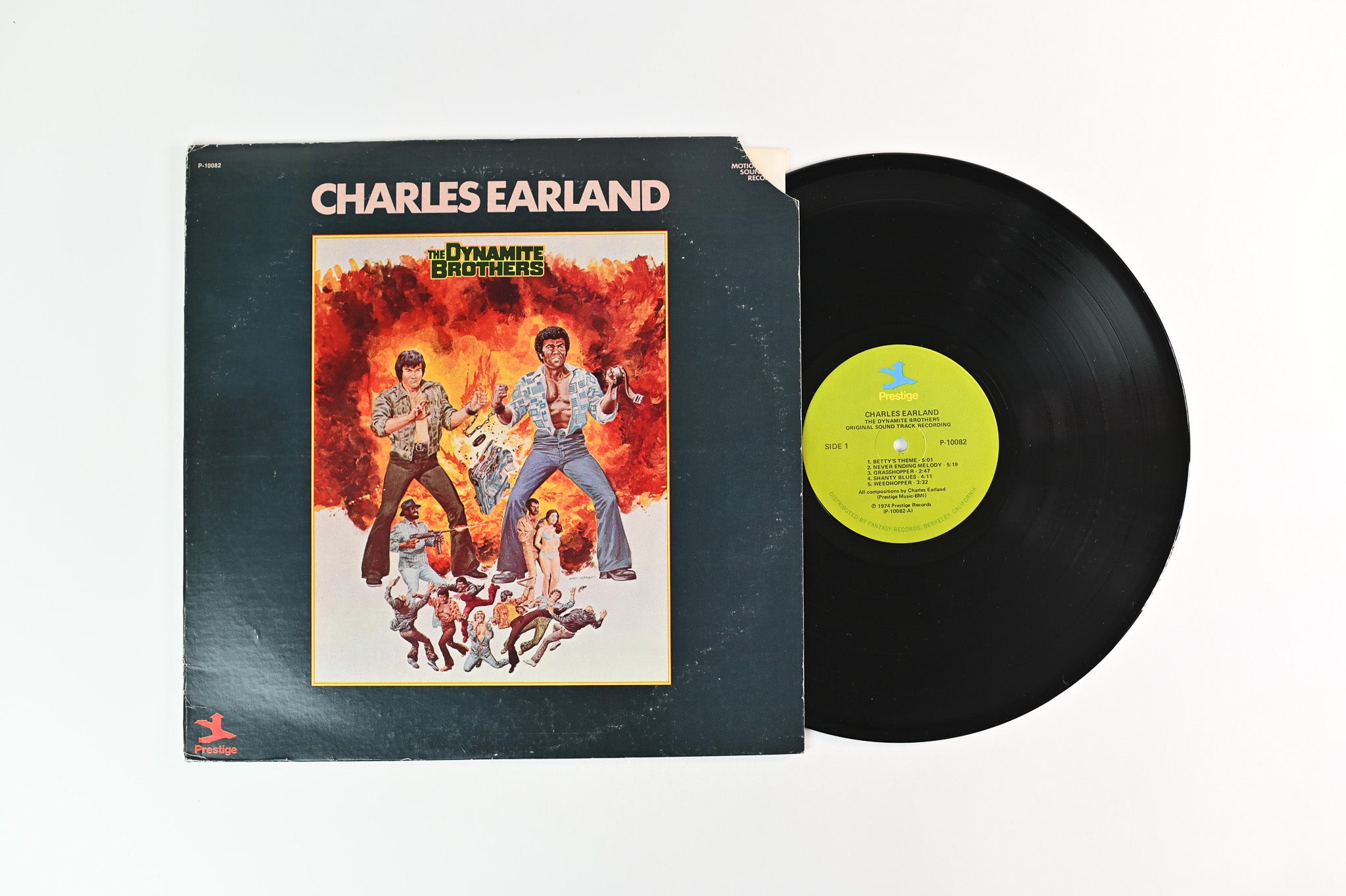 Charles Earland - The Dynamite Brothers (Original Soundtrack) on Prest