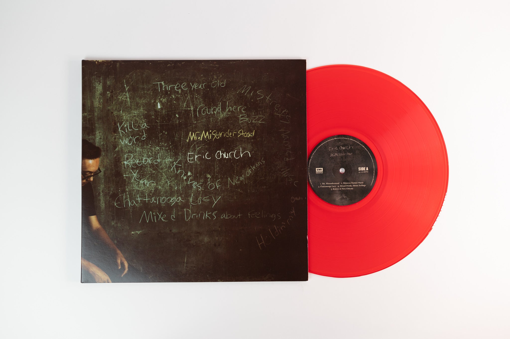 Eric Church - Mr. Misunderstood on EMI Nashville Ltd Red Vinyl Reissue