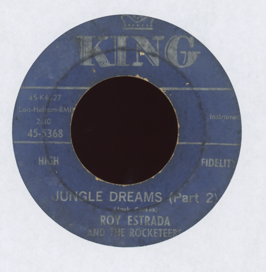 Roy Estrada - Jungle Dreams on King – Plaid Room Records